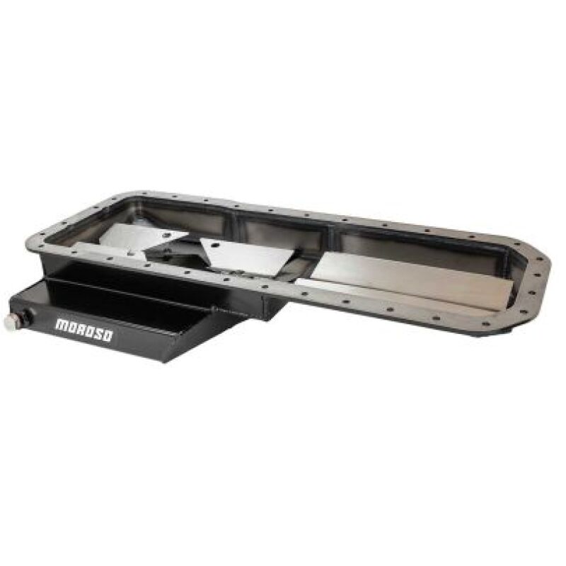 Moroso Datsun/Nissan L24/L26/L28 Road Race Baffled Wet Sump 5.6 Qt 6.2 ...