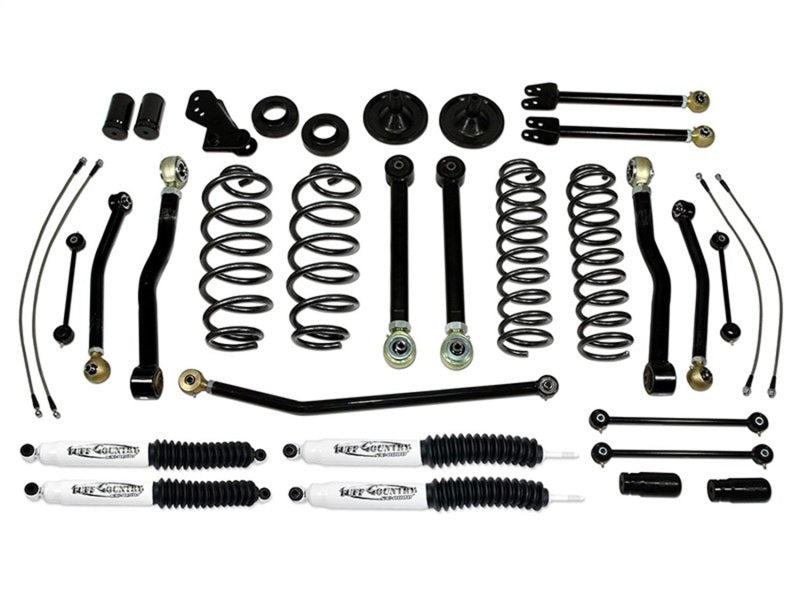 Tuff Country 07-18 Jeep Wrangler JK 4in Performance Lift Kit EZ-Flex ...